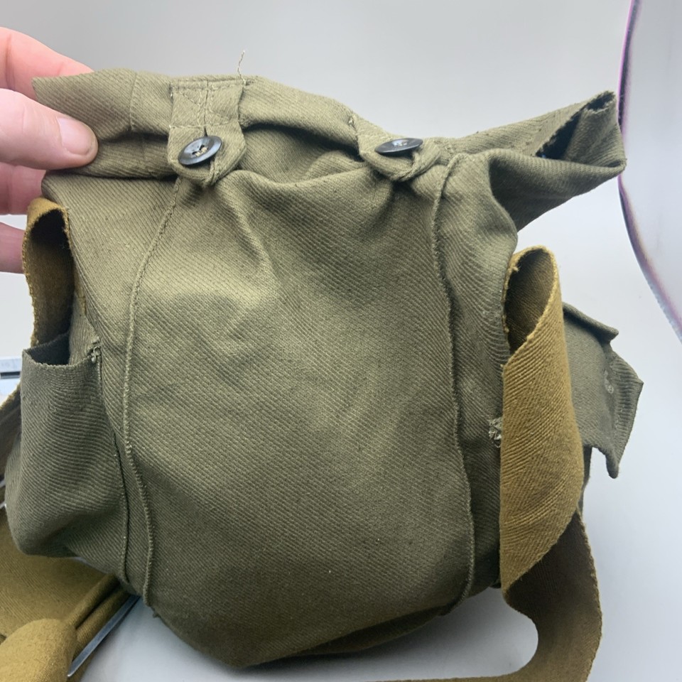 Vintage Civilian Defense Issue Gas Mask With Bag And Filter Cartridge ...