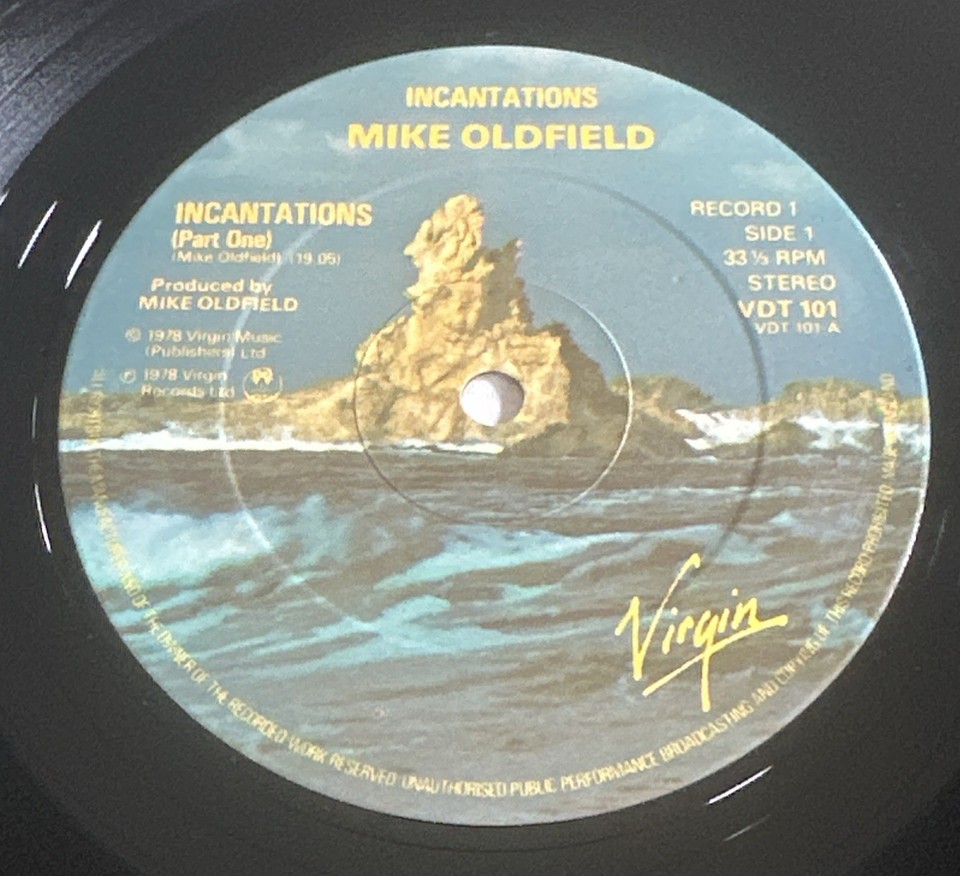 Mike Oldfield • Incantations vinyl record LP EX / EX | eBay UK