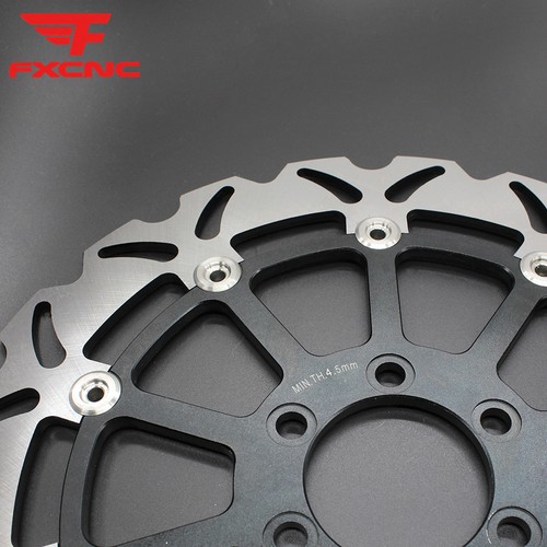 F FXCNC 320MM Front Brake Disc Rotors Motor For 125/200/390 DUKE 13 14 ...
