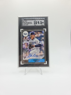 2022 Topps Series 1 - 1987 Topps Baseball Autographs Shane Baz #87BA ...