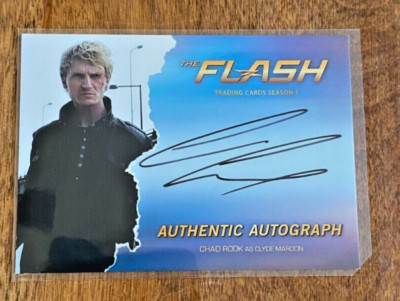 Cyrptozoic The Flash Chad Rock Autographed Card | eBay