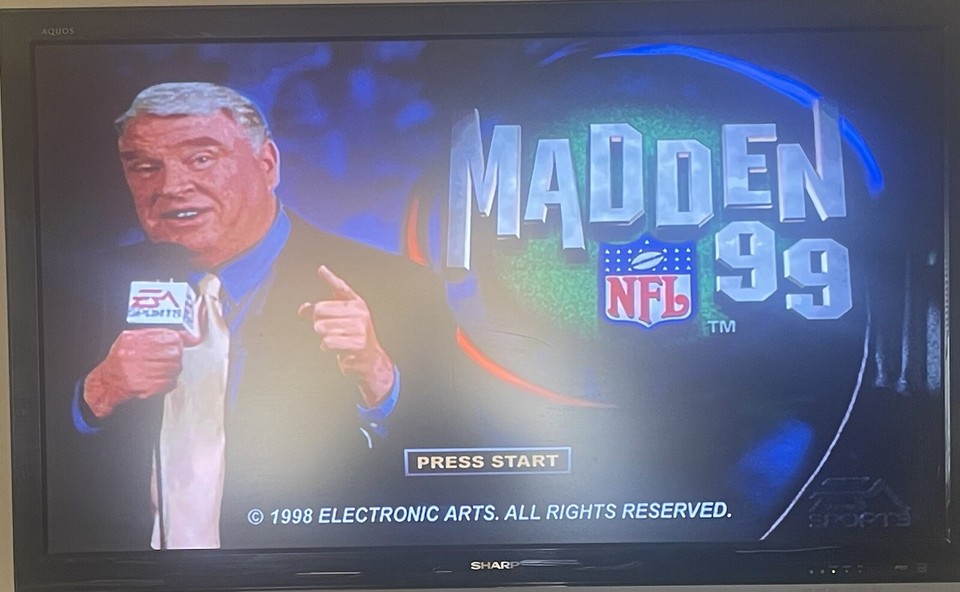 Madden NFL 99 Football N64 (Nintendo 64, 1998) Cart Only Tested ...