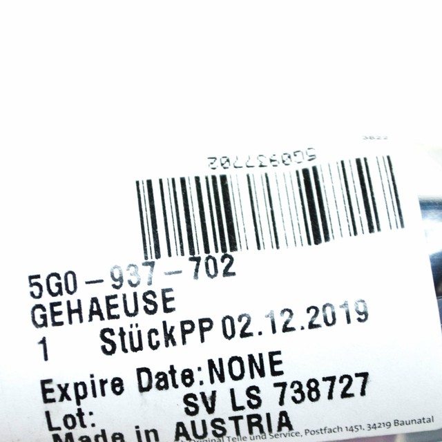 5G0937702 - HOUSING - Audi for sale online | eBay