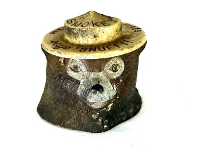 Smokey the Bear Says Snuffit Prevent Forest Fires Ashtray Cigarette ...