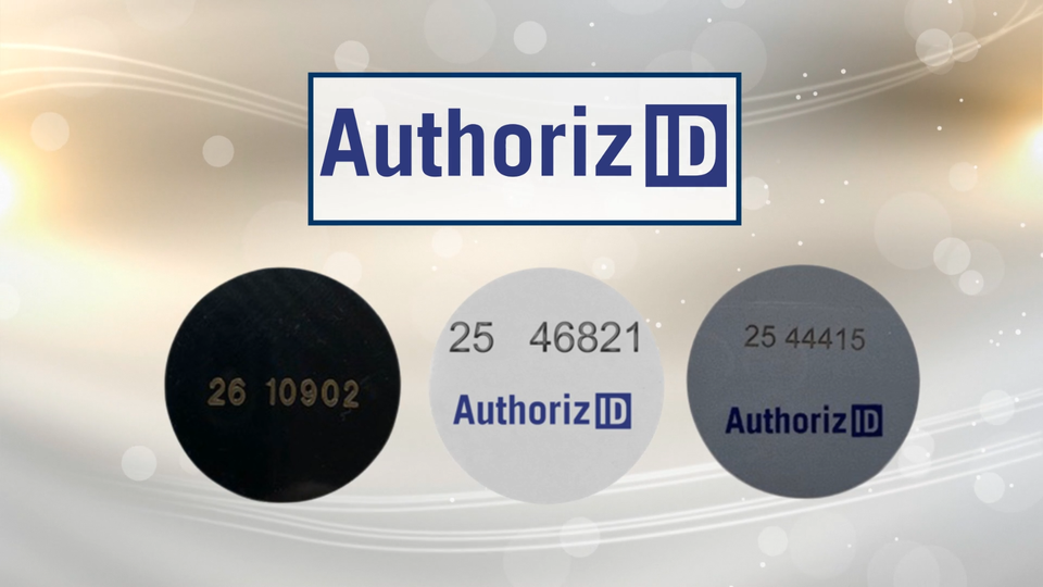 50 pcs AuthorizID Proximity Adhesive Tags 26 Bit Weigand Prox Also ...