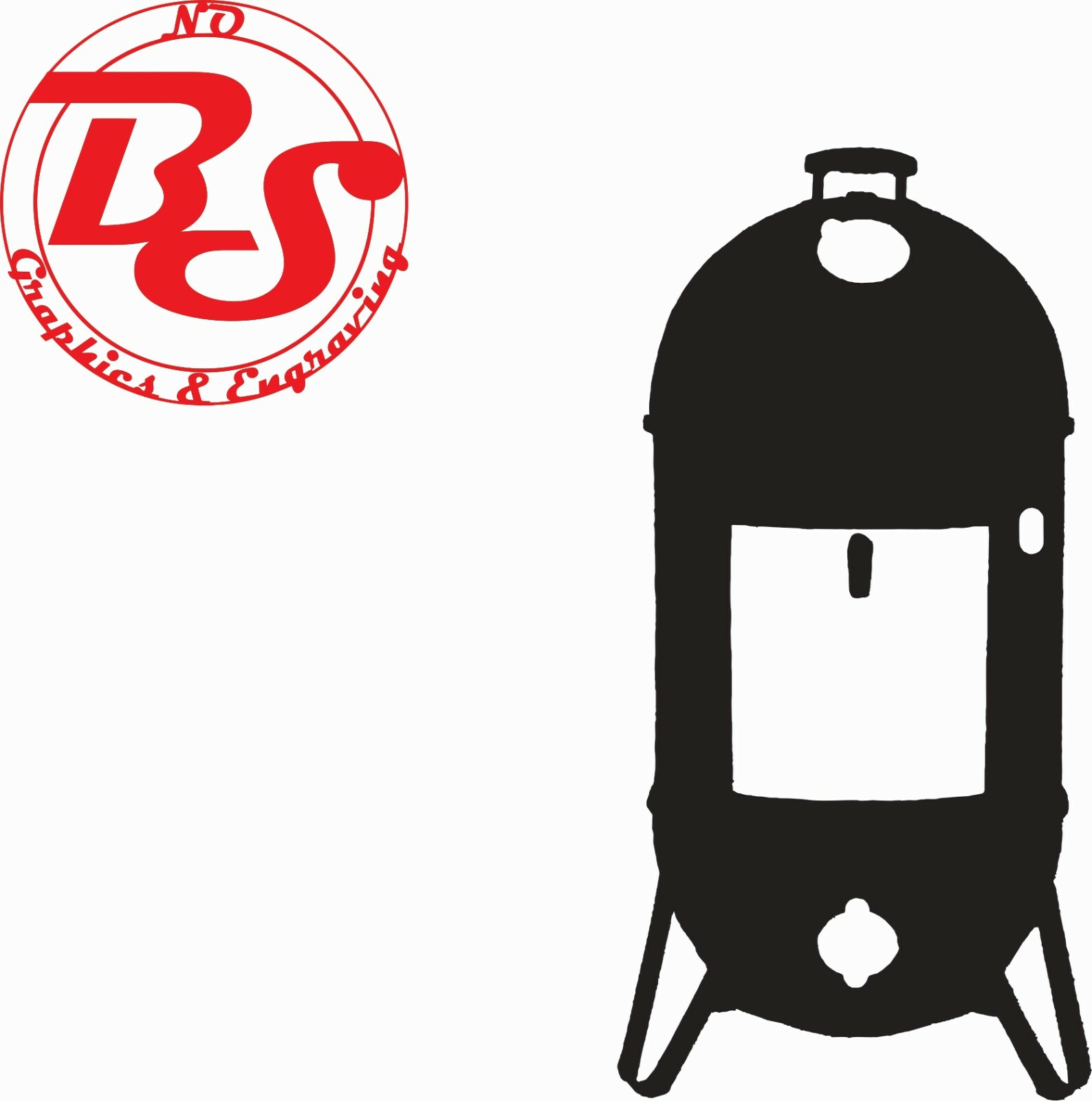 6" WEBER Kettle Logo Grill BBQ Barbecue Smokey Charcoal Smoker Vinyl ...