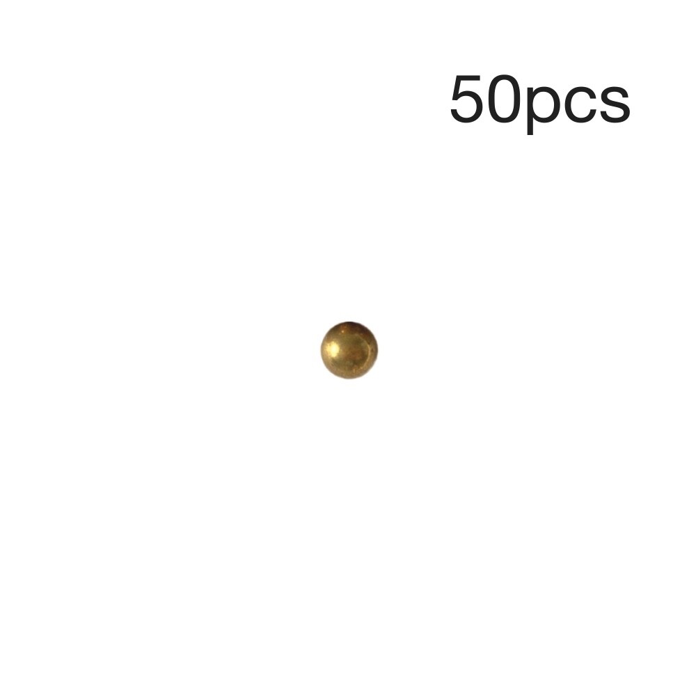 1/2'' (12.7mm) 50pcs Brass (H62) Solid Balls Loose Bearing Ball High ...