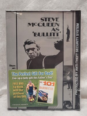 Bullitt (DVD 1968) Steve McQueen, Robert Vaughn, bullet BRAND NEW ...