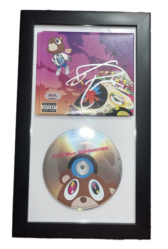 T-PAIN SIGNED AUTOGRAPHED GRADUATION CD VINYL FRAME PSA COA KANYE WEST ...