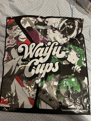GamerSupps Waifu Cups Limited Edition WAIFU Plastic BAG | eBay
