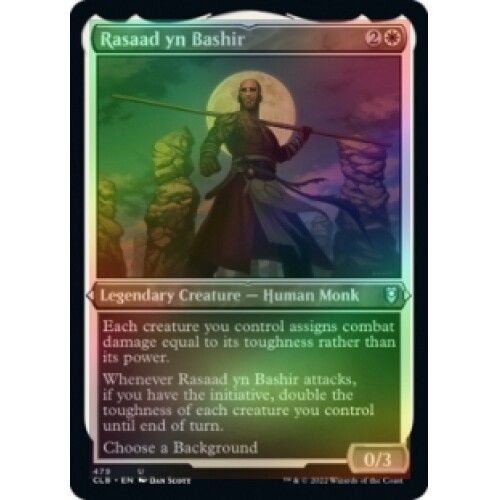 RASAAD YN BASHIR (FOIL-ETCHED) X4 Commander Legends: Battle For Baldur ...