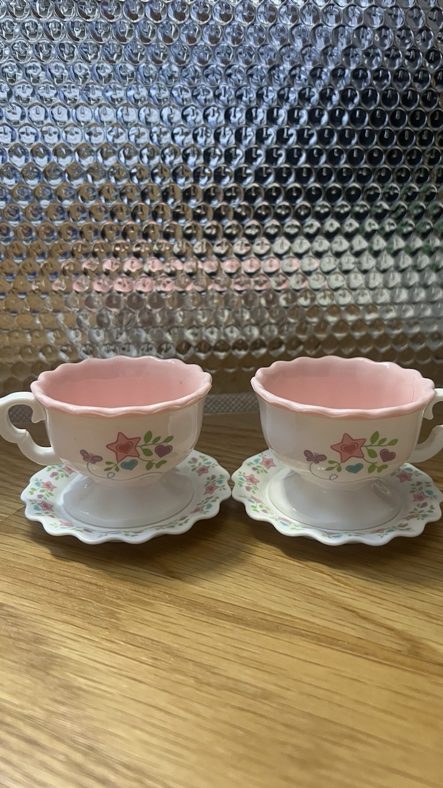 American Girl Bitty Baby Tea cup and saucer TWO SETS | eBay