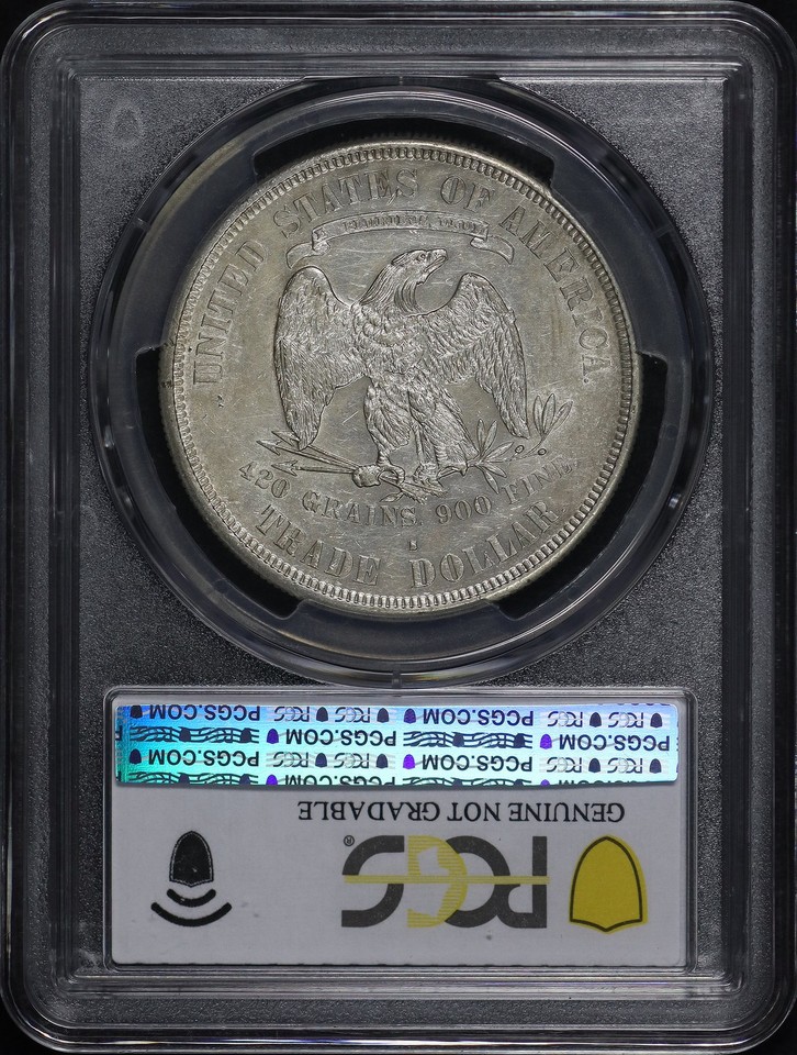 1877-S Trade Dollar PCGS AU Details Filed Rims | eBay