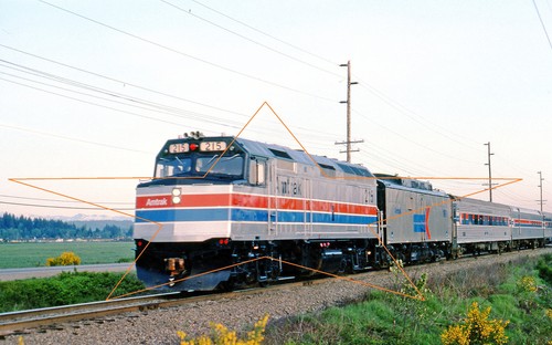 AMTK 215 F40PH New Equipment at Marysville Washington MOriginal ...