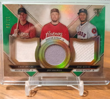 2017 Topps Triple Threads - Relic Combos Jose Altuve, Jeff Bagwell ...