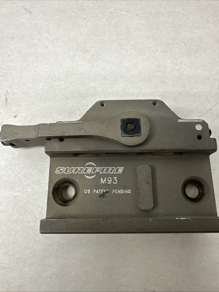 Surefire M93 Tan FDE Swing Lever Quick Detach Light Mount Fits ...
