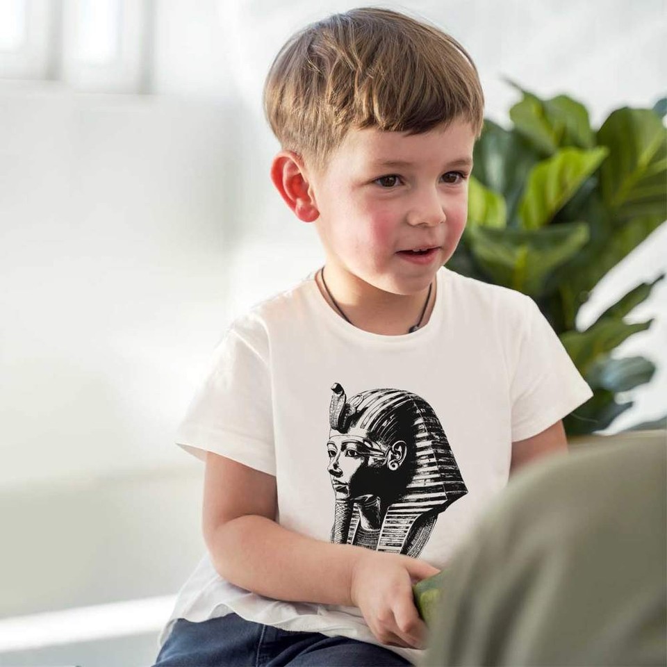 'Egyptian Pharaoh Side View' Children's / Kid's Cotton T-Shirts ...