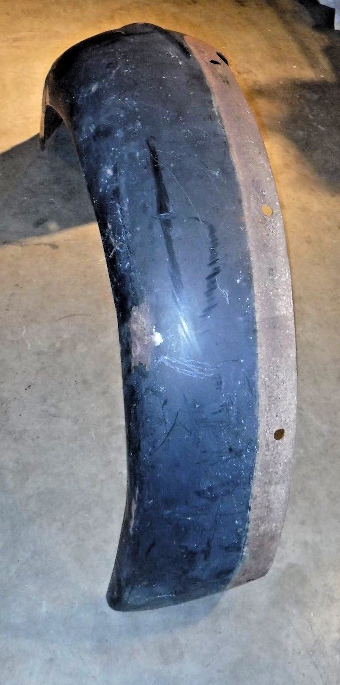 MG TD Rear Right Fender- Rustfree Nice Original Paint--T #2 | eBay