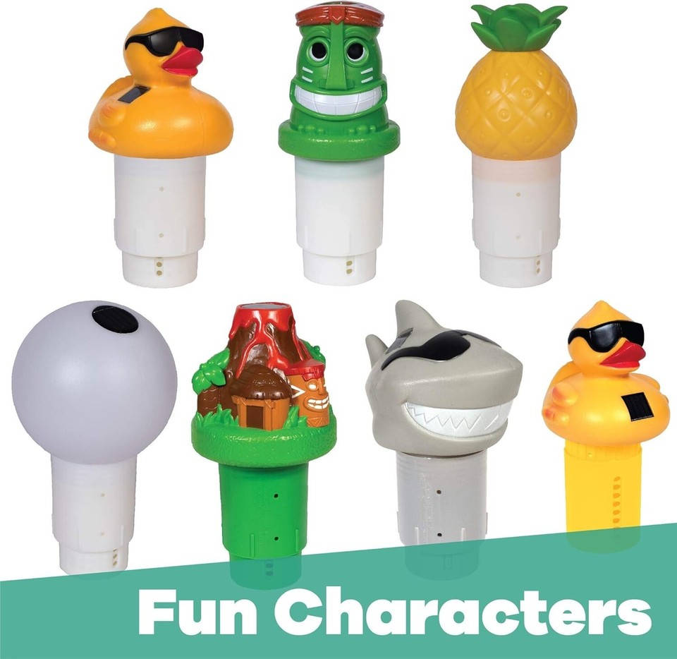 GAME 2 in Solar Powered Floating Pool Cleaner & Chlorinator - 8002 | eBay