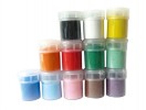 Pot de sable Assortiment de 12 pots (12 x 45 g) | eBay