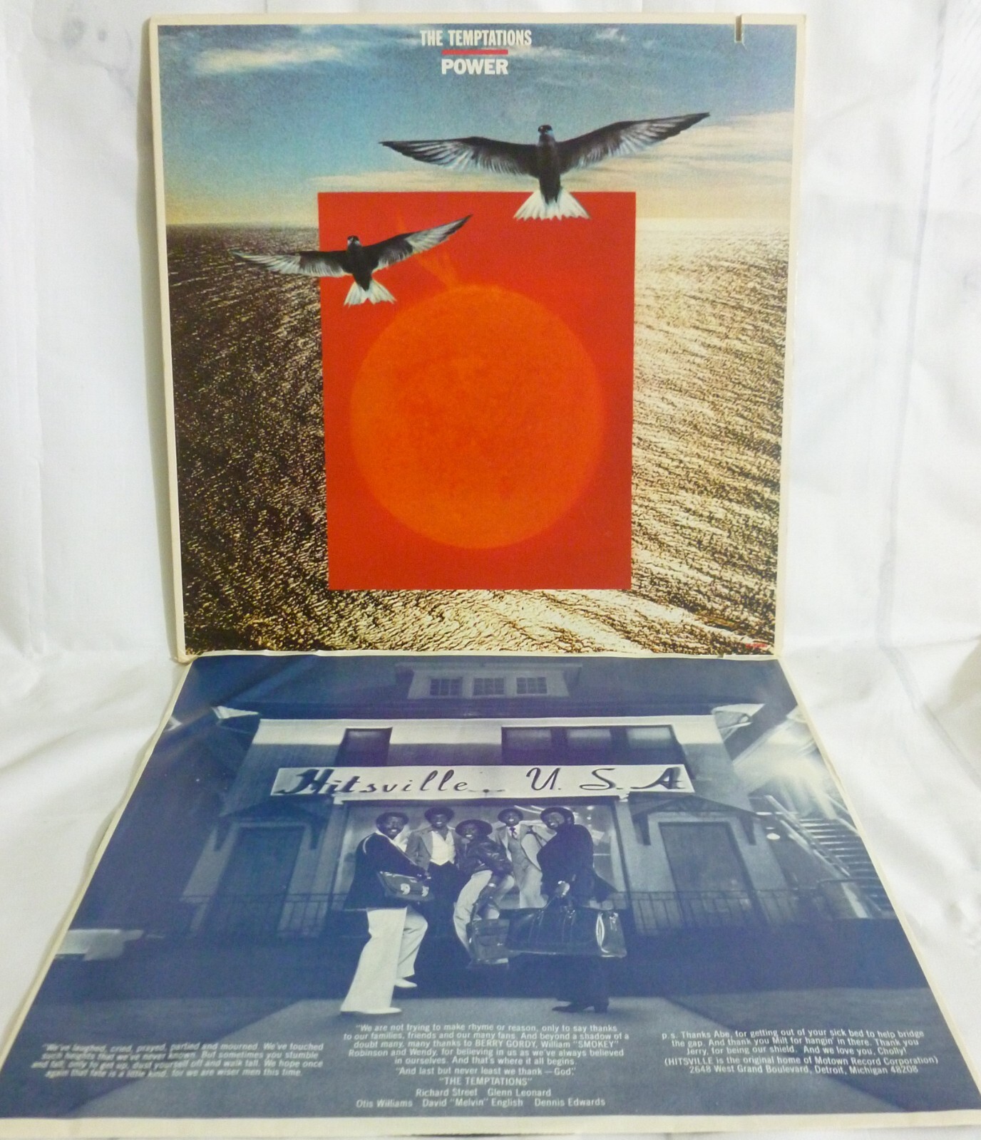 The Temptations - Power - Vinyl LP - G8-994M1 Motown Music - Remainder ...