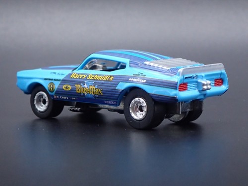 1972 72 FORD MUSTANG MACH 1 BLUE MAX FUNNY CAR NHRA 1/64 SCALE DIECAST ...
