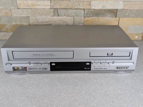 Citizen VCR DVD Player Combo JDVD3825PB VHS Cassette Tape MP3 S-Video ...