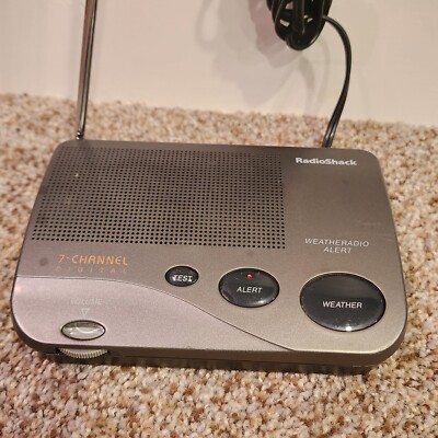 RADIO SHACK WEATHER ALERT RADIO 12-247A 7-CHANNEL NOAA DIGITAL - Tested ...