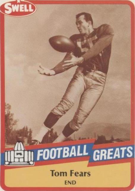 1989 Swell Football Greats - Tom Fears #50 for sale online | eBay