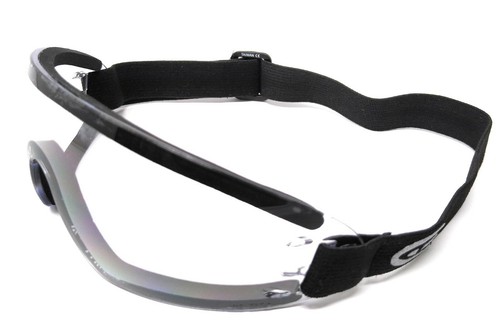 Clear Goggles & Pouch 4 Freefall Skydiving Paragliding Parachuting Para ...