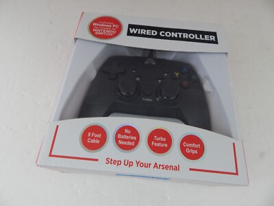 Arsenal ANSCON1 Wired Controller Turbo For Nintendo Switch & Window PC ...