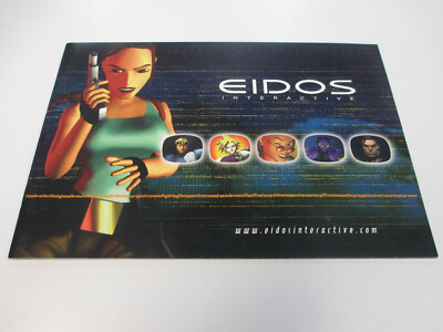 EIDOS Product Brochure Game Catalog Magazine - Promo E3 1998 Character ...