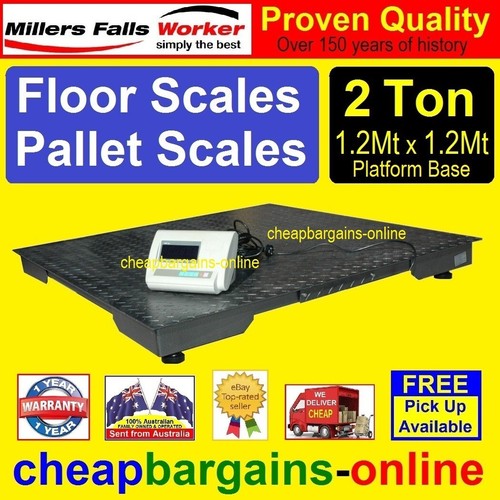 2 TON PALLET SCALES 2T FLOOR SCALES FREIGHT SCALES DRUM SCALES ...