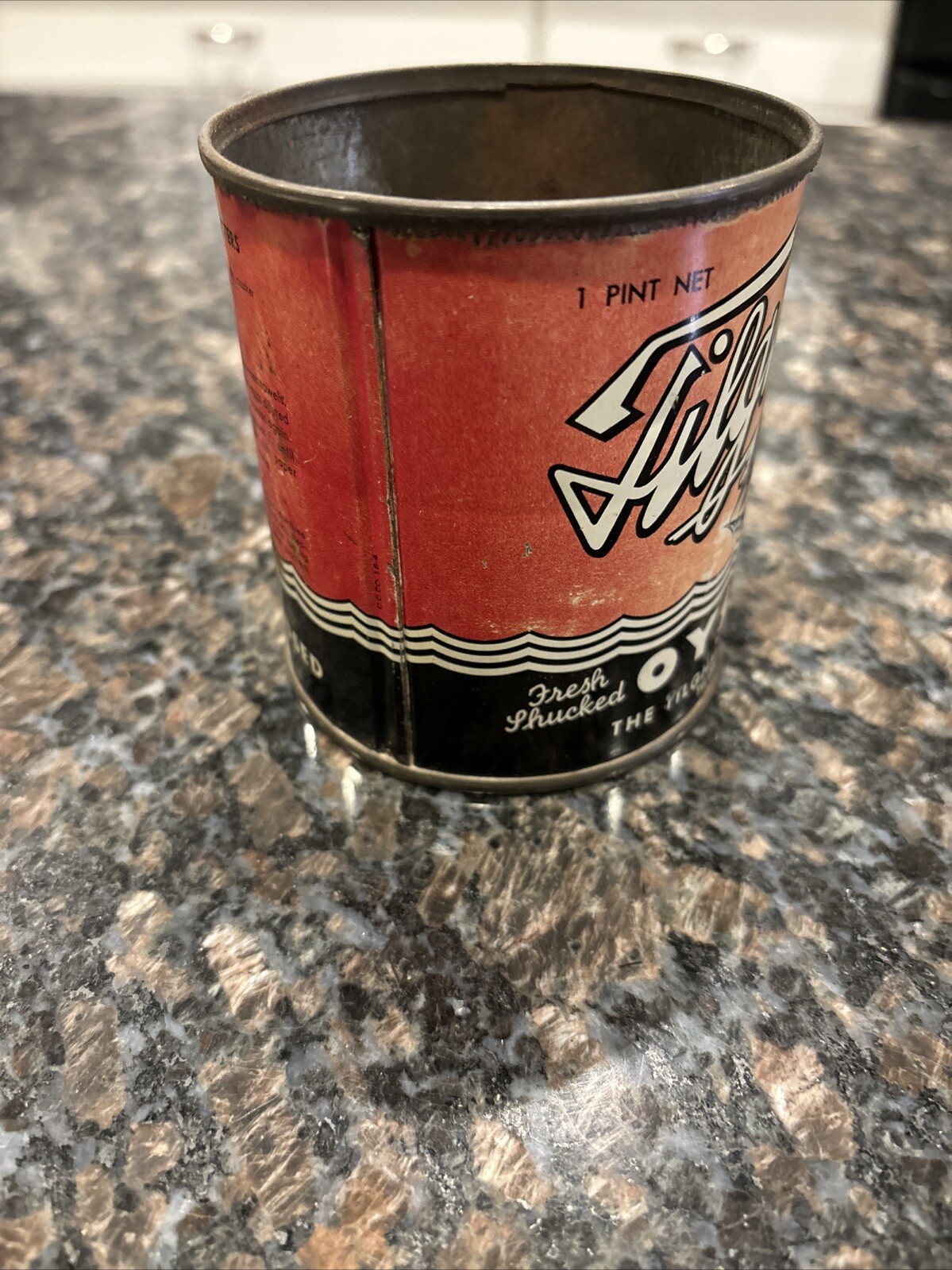 Tilghman Brand Oyster Can 1 Pint Oysters Tilghman Packing Company | eBay