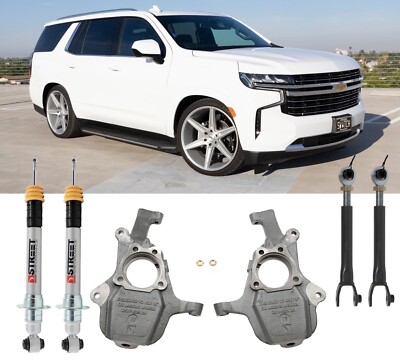 2021-2025 Chevrolet Tahoe 2"/3.5" Belltech Street Performance Lowering ...