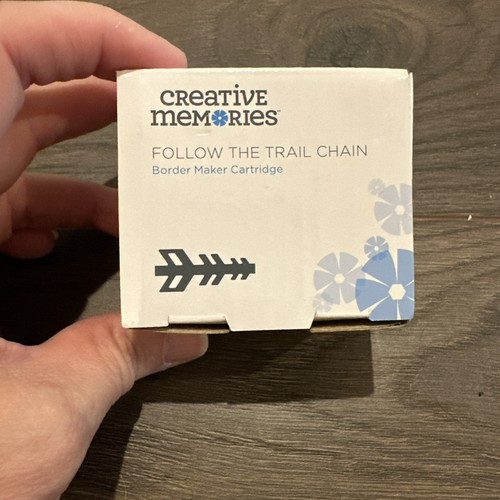 New Creative Memories Follow The Trail Chain Border Maker Cartridge NIB ...