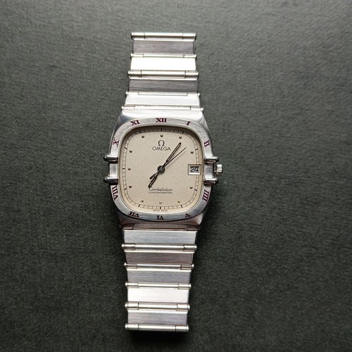 Omega Constellation Square Quartz 30mm Stainless Steel | eBay