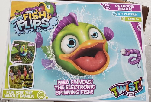 Twist Time FISH & FLIPS Indoor Outdoor Game For Kids Electronic Ring ...