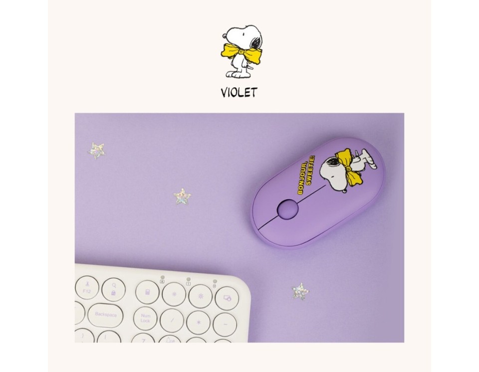 Wireless Mouse / PEANUTS Multi-pair wireless Noiseless mouse / 3Color ...