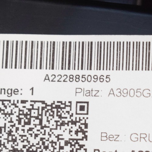 NEW MB S-CLASS W222 FRONT BUMPER LEFT SIDE BRACKET A2228850965 2014OEM ...