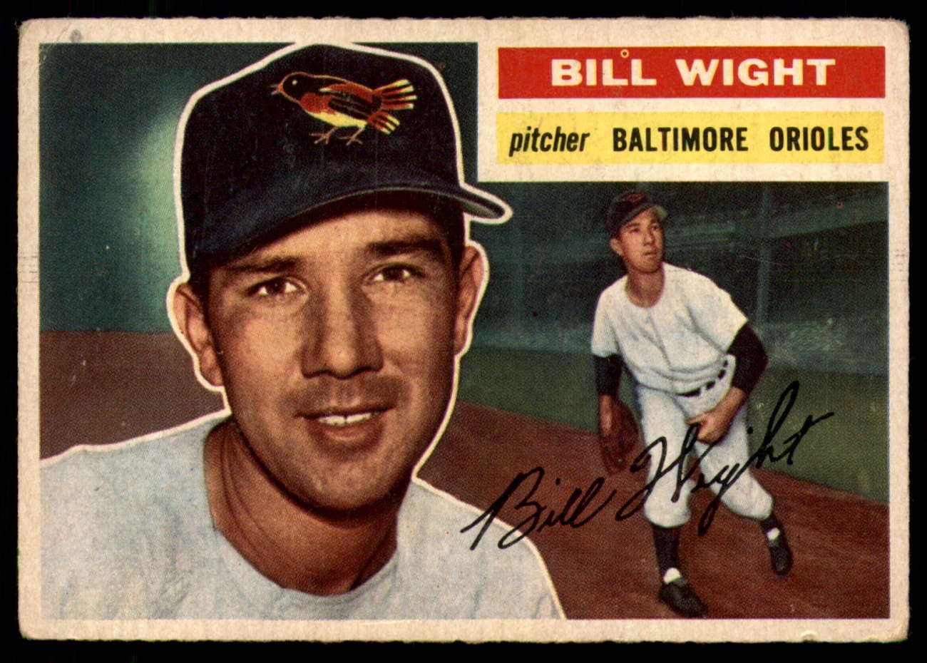 1956 Topps #286 Bill Wight EX Orioles ID:59503 | eBay