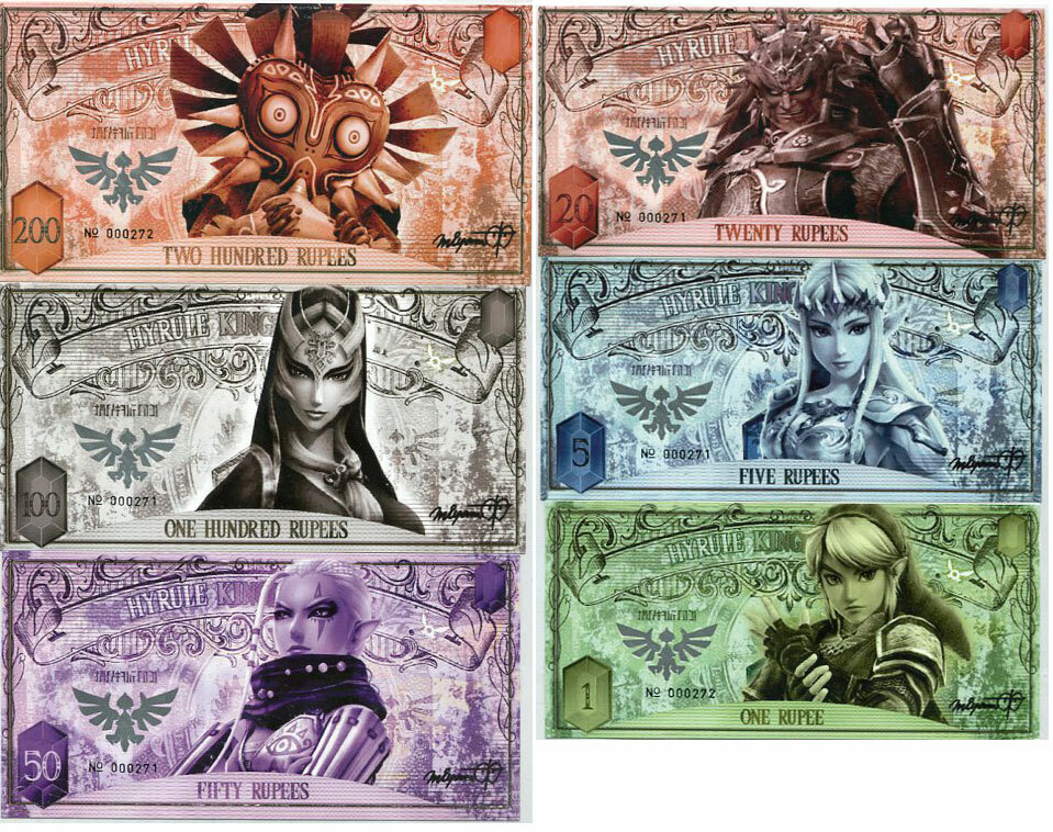Legend Of Zelda 1 Rupee