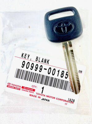 GENUINE FITS TOYOTA NEW UNCUT NON CHIP IGNITION BLANK MASTER KEY 90999 ...
