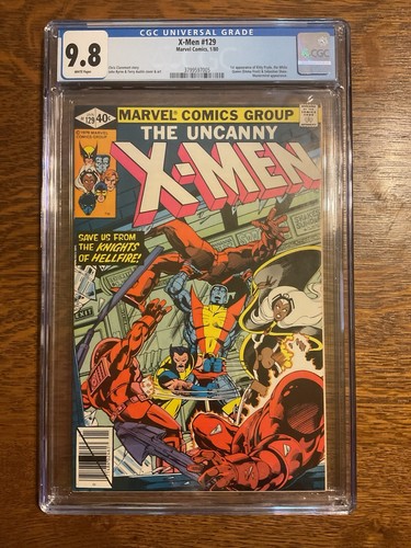 X-Men #129 1st Appearance Of Kitty Pryde And Emma Frost CGC 9.8 Marvel ...