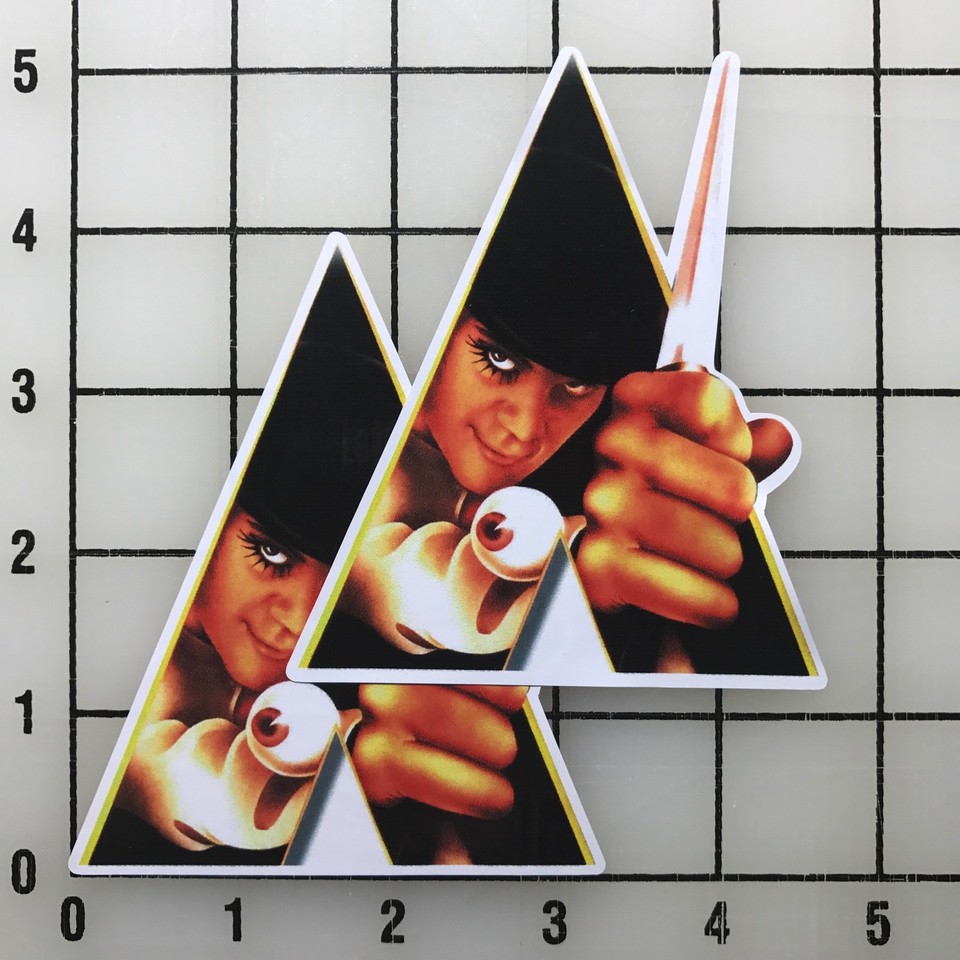 A Clockwork Orange 4" Tall Multi-Color Vinyl Decal Sticker - BOGO | eBay