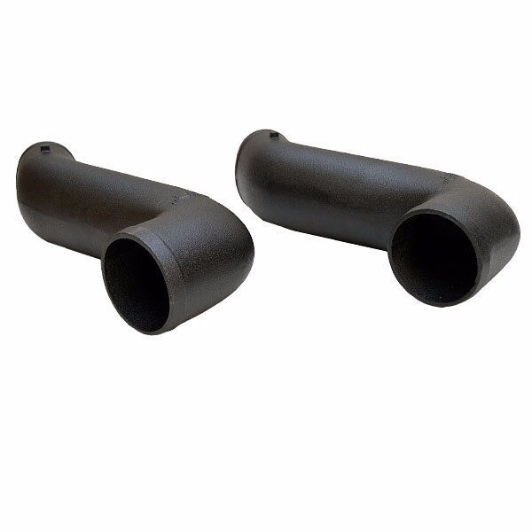 Mercury Boat Elbow Exhaust Risers 879288A13 | 14 1/2 Inch Black (Pair ...