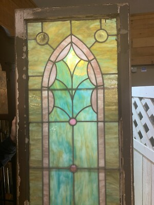 1940-Now - Square Stained Glass Window