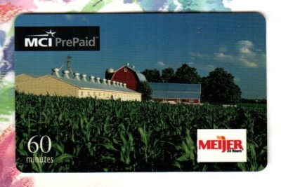 MCI PREPAID Meijer, Farm ( 1998 ) Phone Card ( EXPIRED ) | eBay