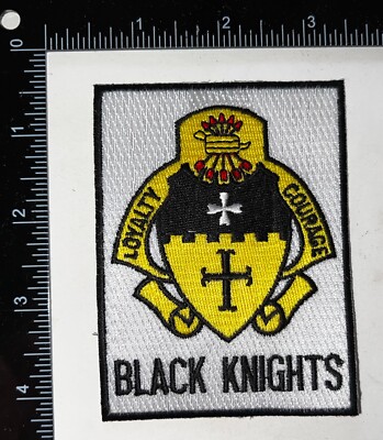 US Army 5th Cavalry Regt 1st Division Black Knights Patch | eBay