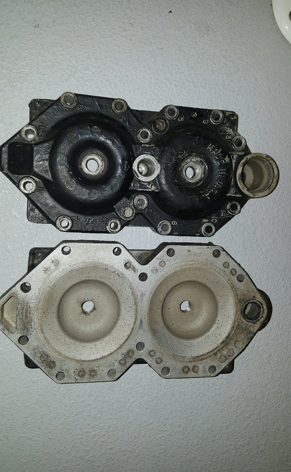 1996 115hp Johnson Ocean Runner Cylinder Heads(port and starboard) | eBay